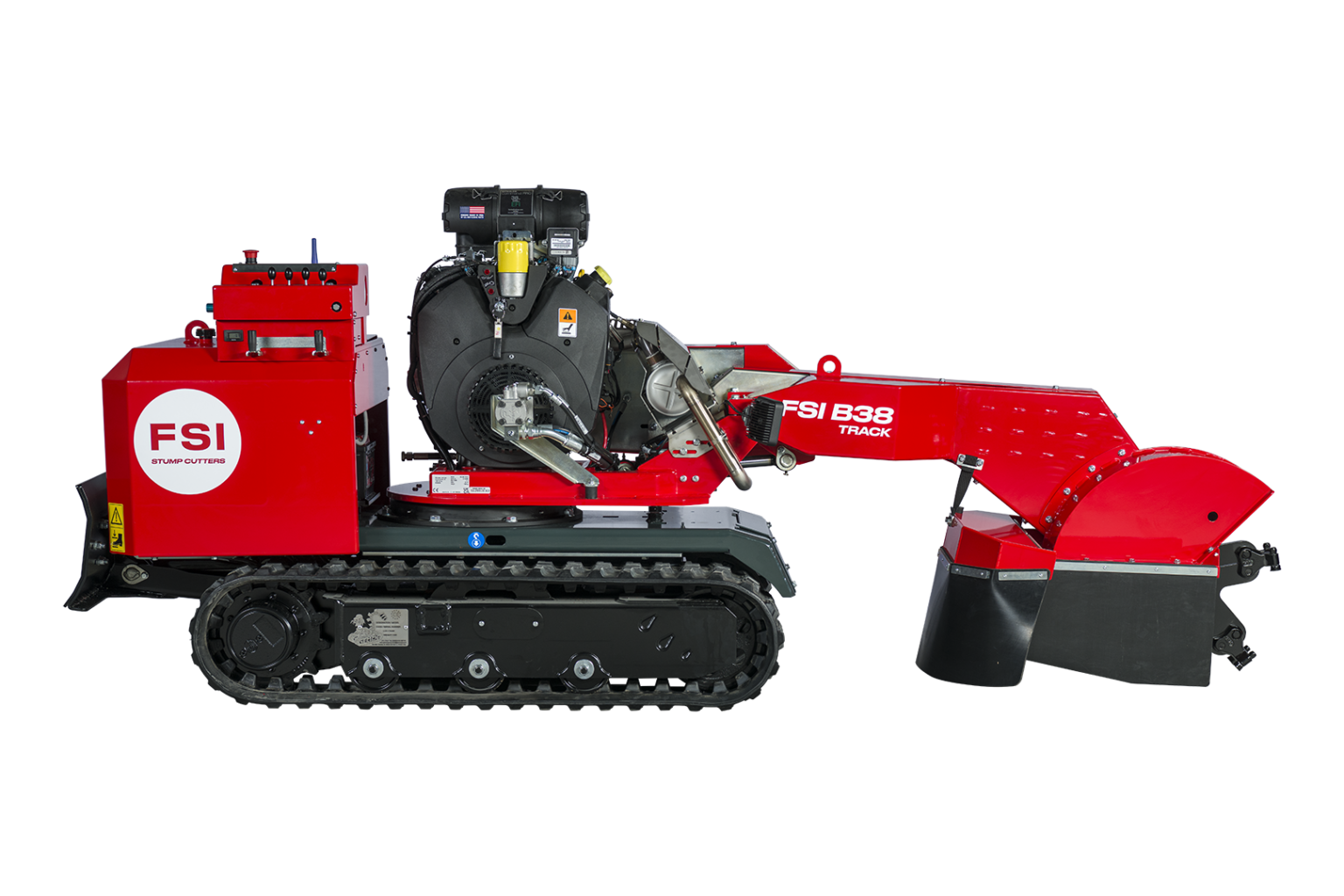 FSI B38 TRACK - Great traction and maneuverability