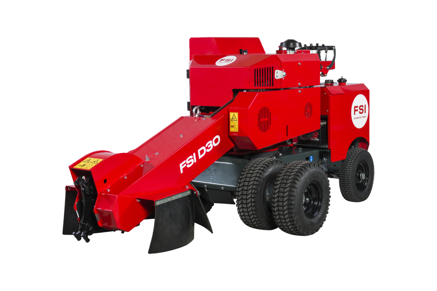 FSI D30 - 25 HP Diesel engine Stump grinder