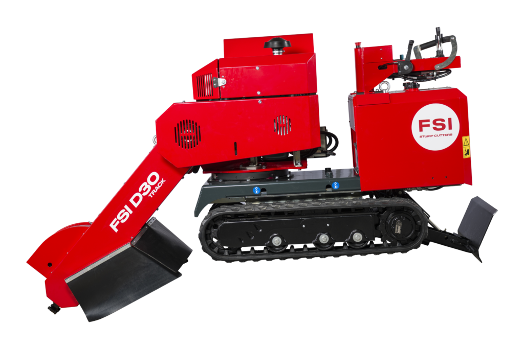 FSI D30 TRACK - Great Terrain Capabilities | Stabile Stump Grinder