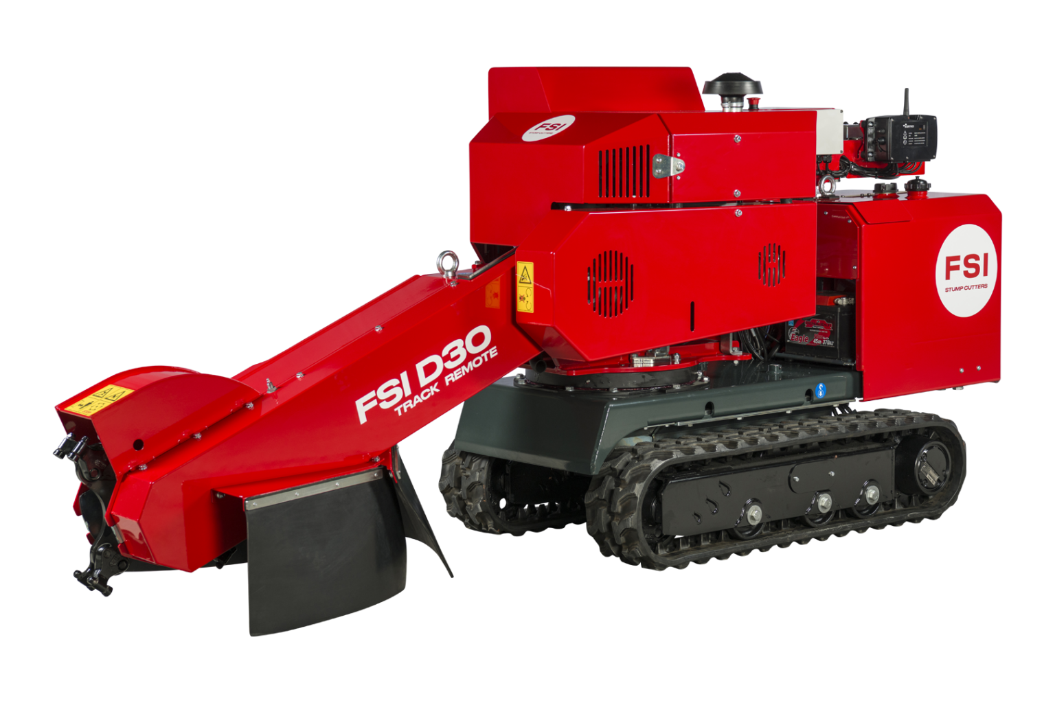 FSI D30 TRACK REMOTE - Efficient stump grinding