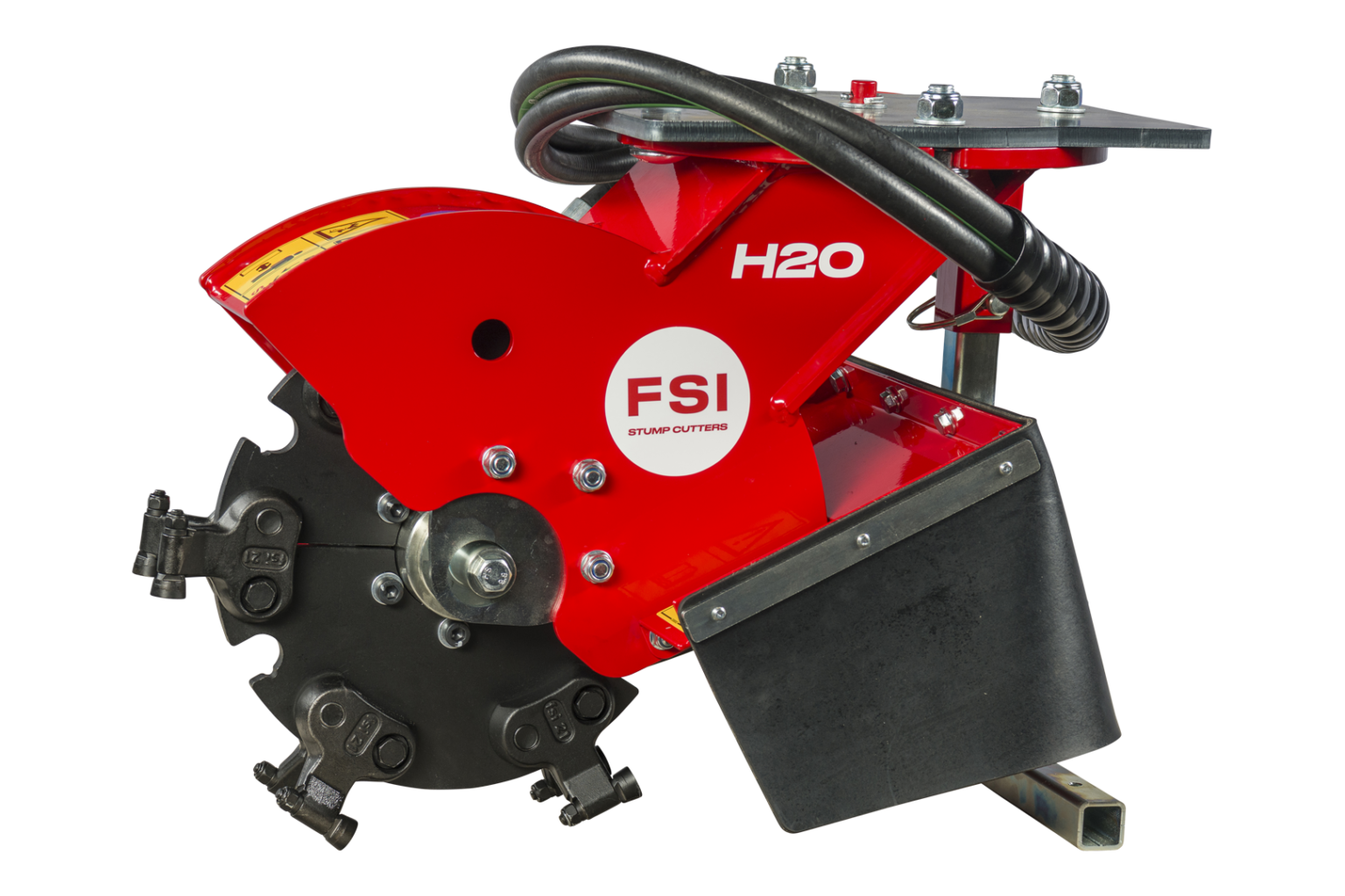 Stump grinder attachment | FSI H20 mounts on 2-3.5 ton machines