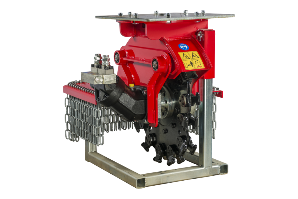 FSI H65 Stump grinder attachment | Fits 12-20 ton machines